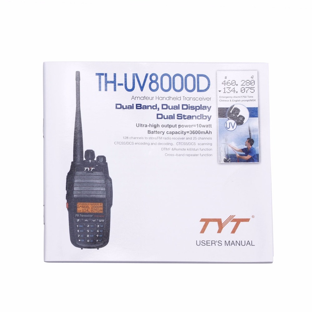 Upgrade Version TYT TH-UV8000D 10Watts Cross Band Reapter Long Range ...