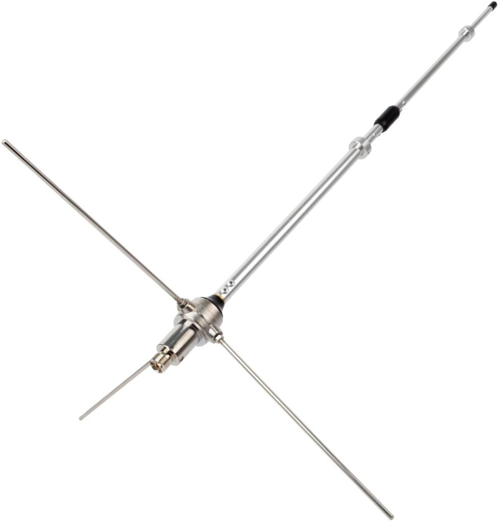 Base Station Antenna 70cm 390-470MHz Tunable GMRS Vertical Base Antenna ...