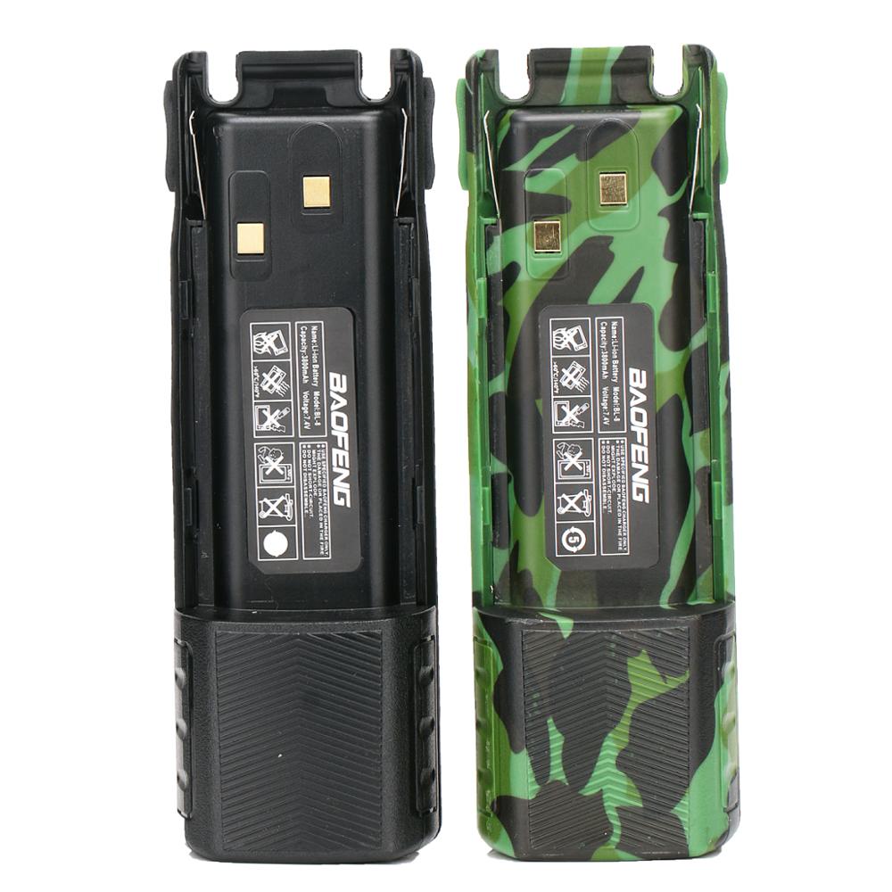 Baofeng UV-82 Walkie Talkie BL-8 Battery with Car Charger Cable for UV ...