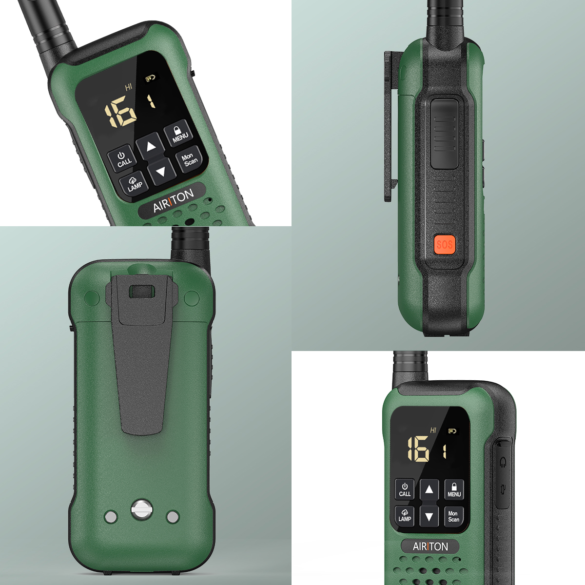 Airiton AI-9R Floating IP67 Waterproof Walkie talkie PMR Two-Way Radio