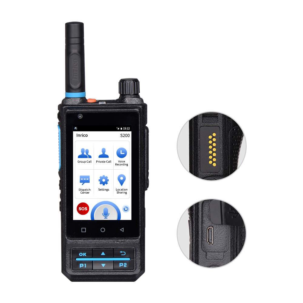 Inrico S200 Zello PTT Smart Phone Android GPS WIFi Bluetooth Network ...