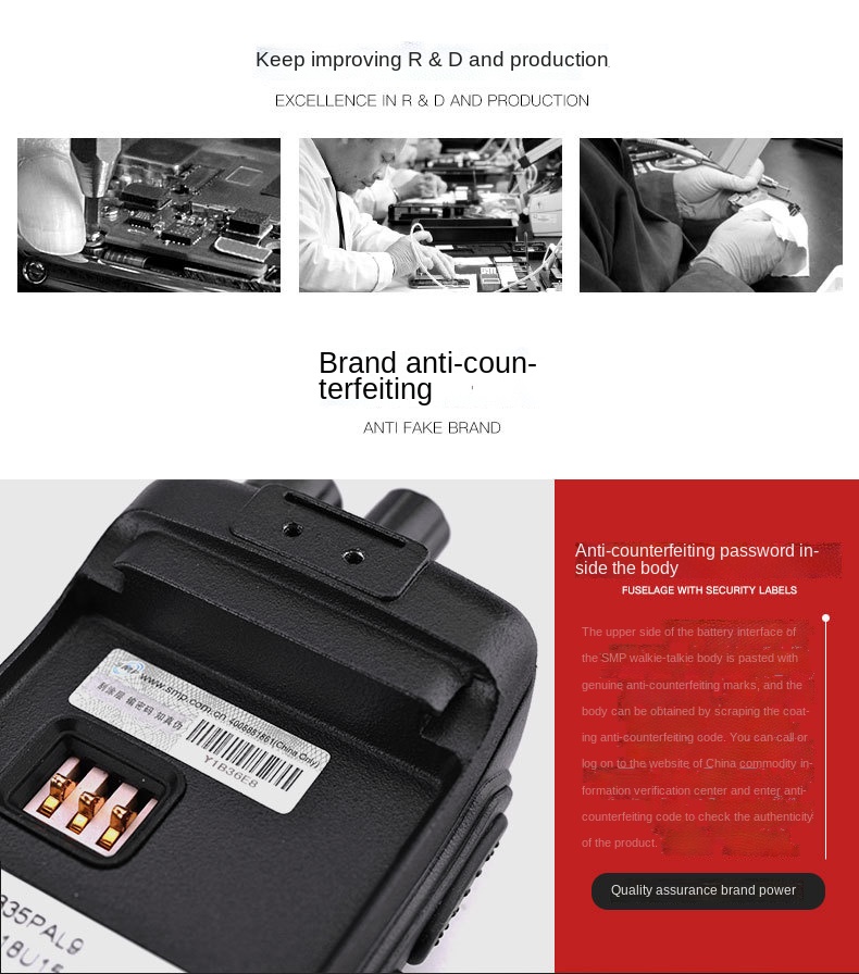 Motorola SMP418 Two Way Radio SMP-418 IP54 DTMF Walkie Talkie - Top Two ...