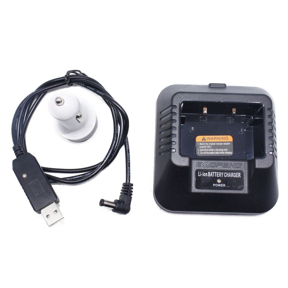Baofeng USB Car Cigarette Lighter Charger for UV-5R Two Way Radio - Top ...