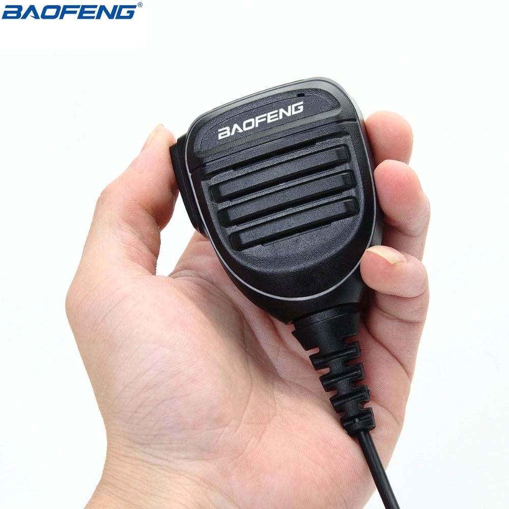 Original Baofeng Handheld Radio Microphone Speaker for Portable Walkie ...