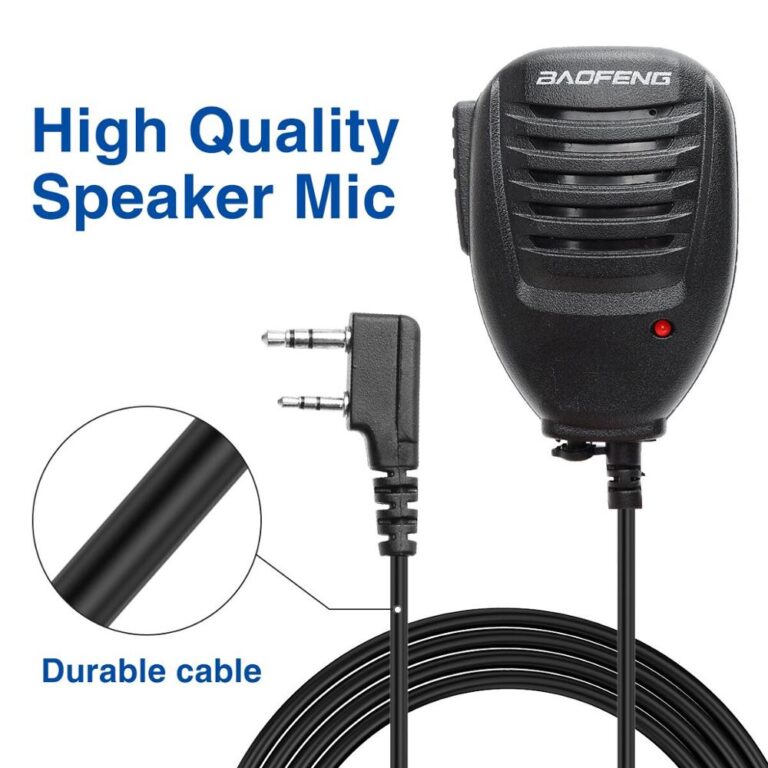 Original Baofeng Handheld Radio Microphone Speaker for Portable Walkie ...