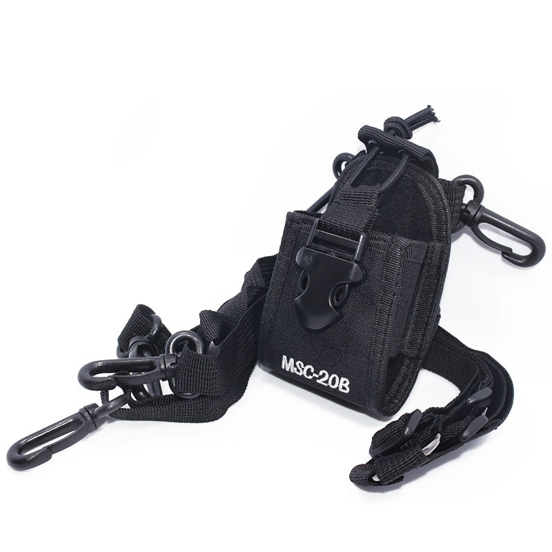 2pcs MSC-20B Walkie Talkie Case Holder Bag For TYT Wouuxn Two Way Radio