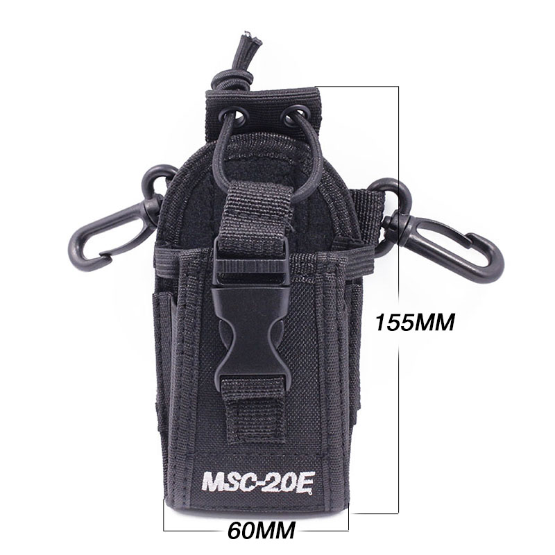 2pcs MSC-20E Nylon Pouch Bag for Mototrola GP328 GP88 GP3188 Walkie ...