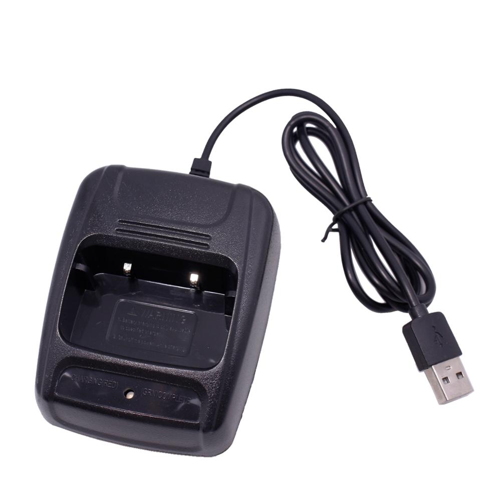 4pcs Baofeng Radios USB Desk Charger For BF-888S Walkie Talkie