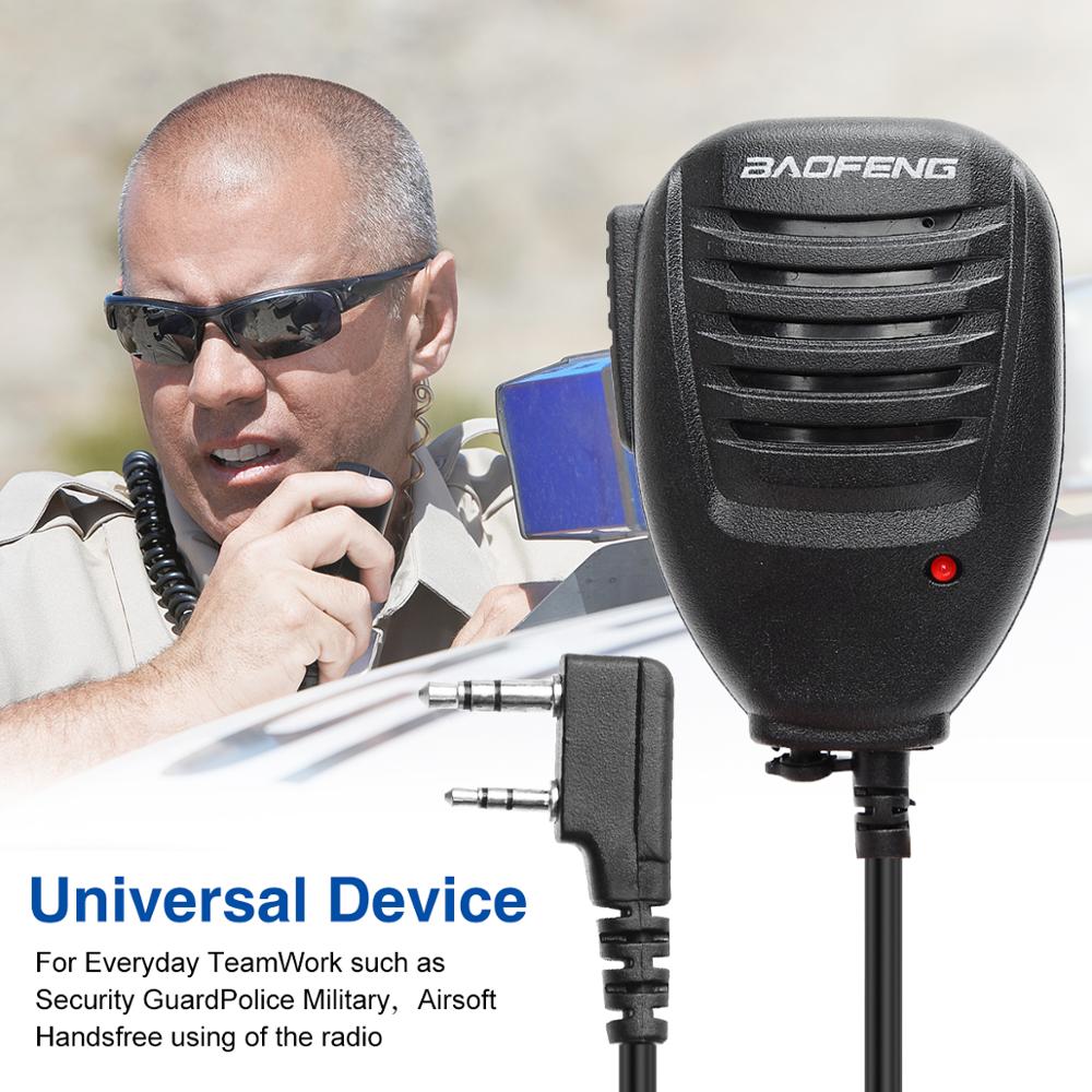 Baofeng Radio Handheld Speaker Microphone for Two Way Radio
