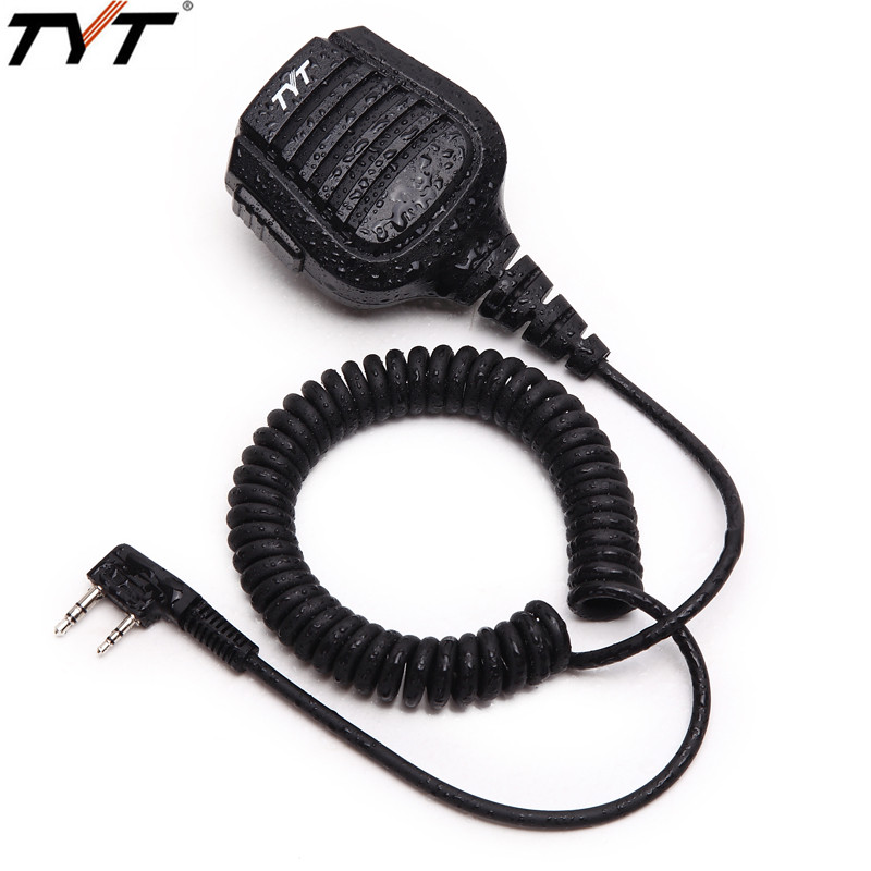 TYT Waterproof Remote Speaker Microphone MD-380 Radioddity GD-77 Walkie ...