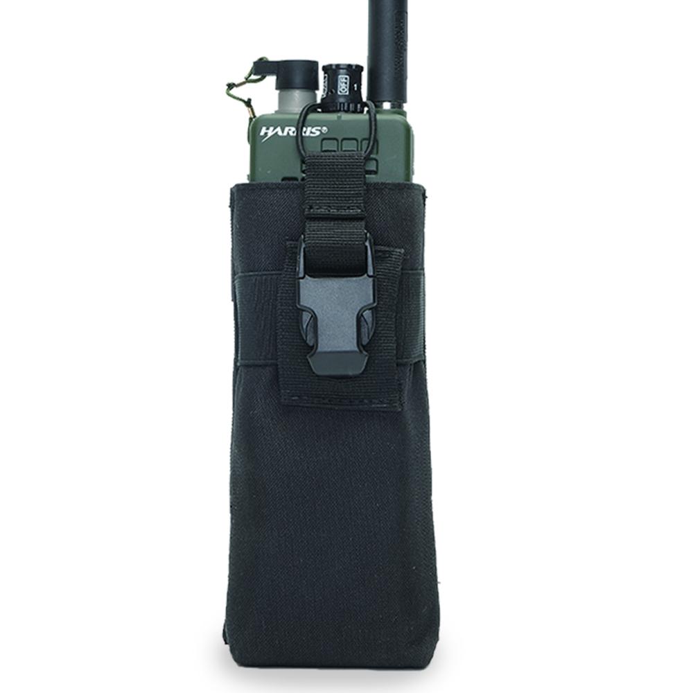 Tactical Universal Radio Holster Pouch Holder Nylon Military Radio Case for Walkie Talkie - Top ...