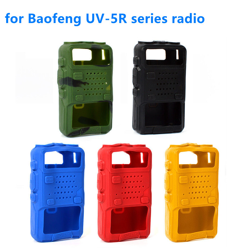 Baofeng WalkieTalkie Rubber Holster Case for UV-5R TYT TH-F8 Two Way ...