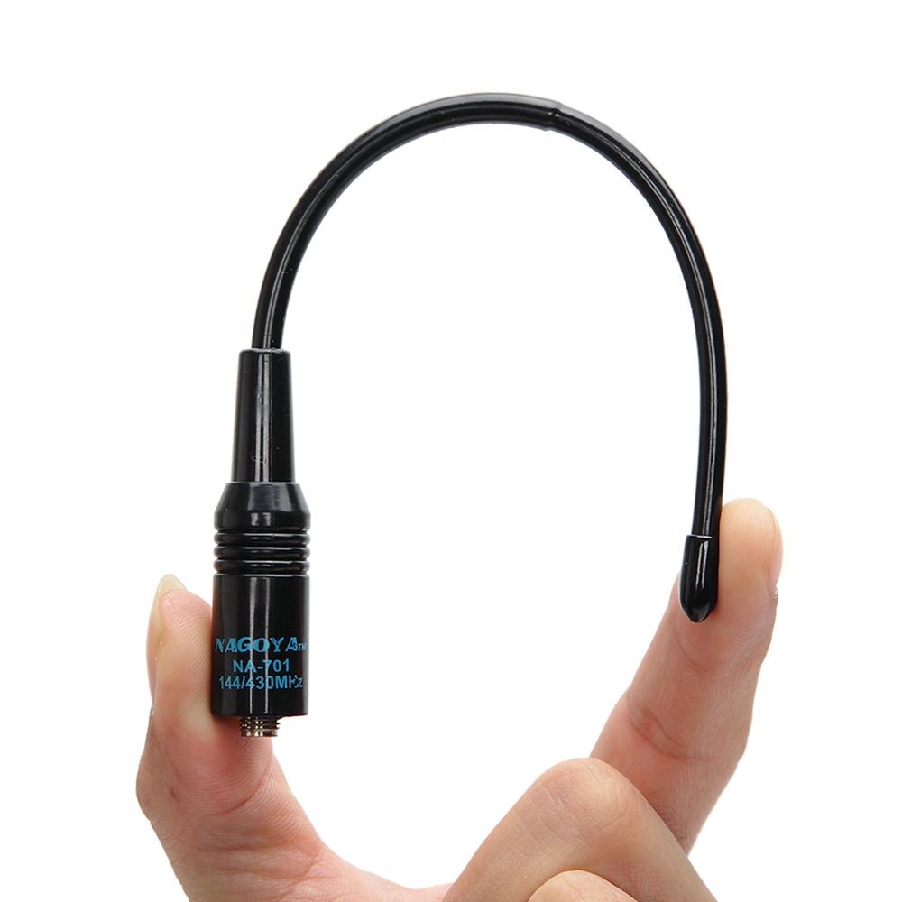 Nagoya NA-701 SMA Female Dual Band UHF VHF Antenna for Portable Walkie ...