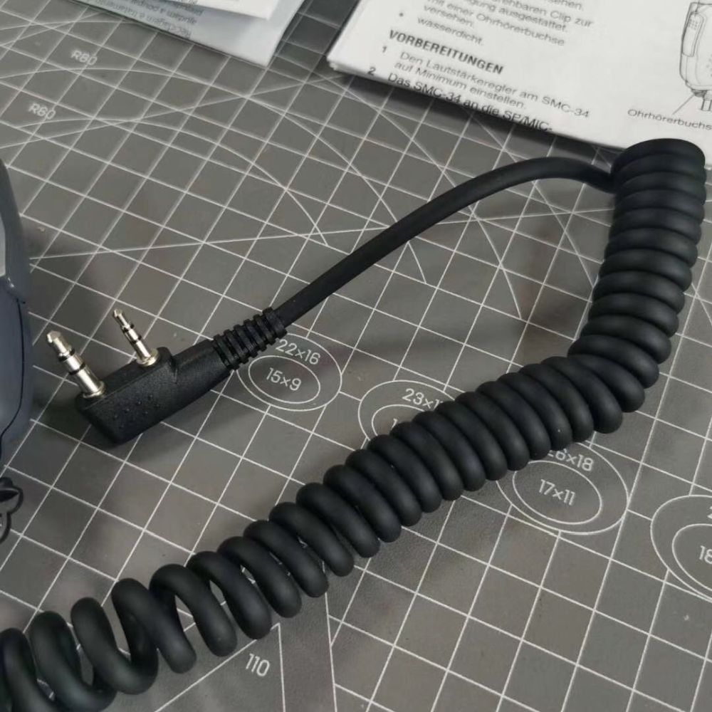 Kenwood SMC-34 Speaker Microphone for Walkie Talkie TH-F6A TH-F7A TH ...