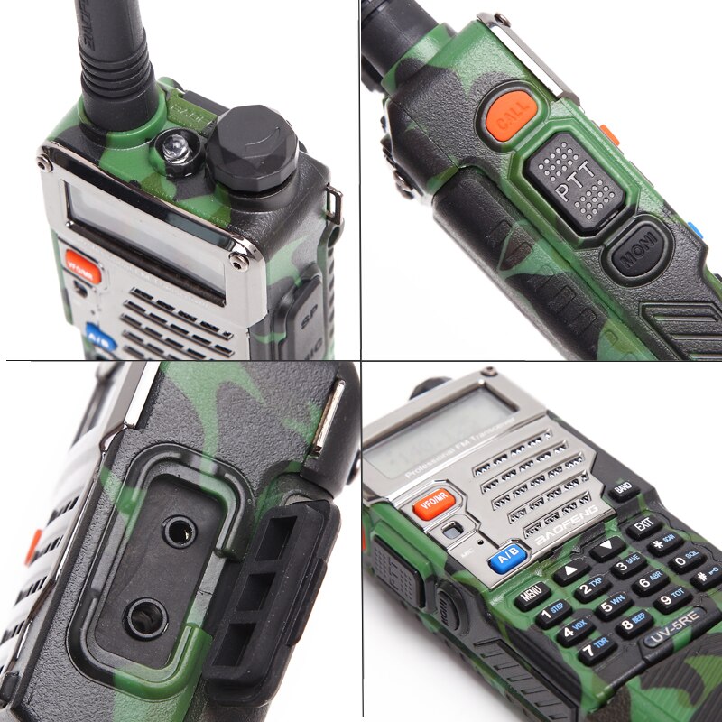 BAOFENG UV-5RE 8Watts Powerful Walkie Talkie 3800mah 10km Uhf Vhf long ...