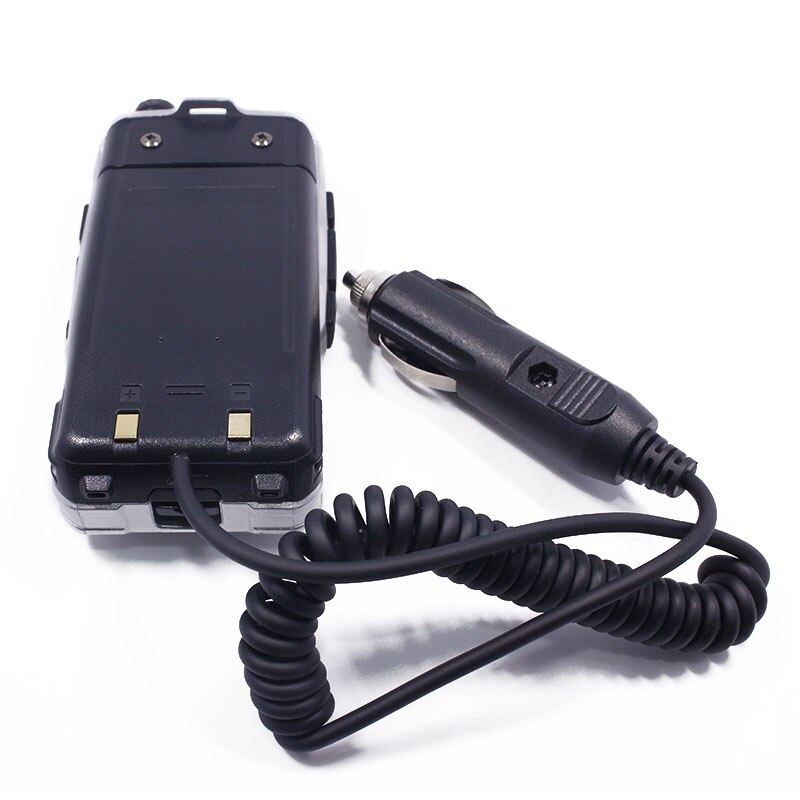 Baofeng DC 12V Car Charger Battery Eliminator for BF-UVB3 plus Walkie Talkie Ham Radio ...