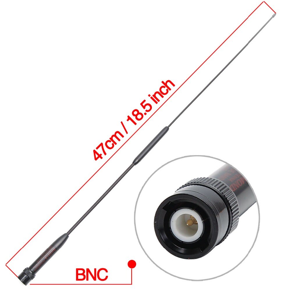 Diamond RH901S BNC Dual Band UHF/VHF 144/430MHz Antenna for Kenwood ICOM IC-V8 IC-V80 Walkie ...