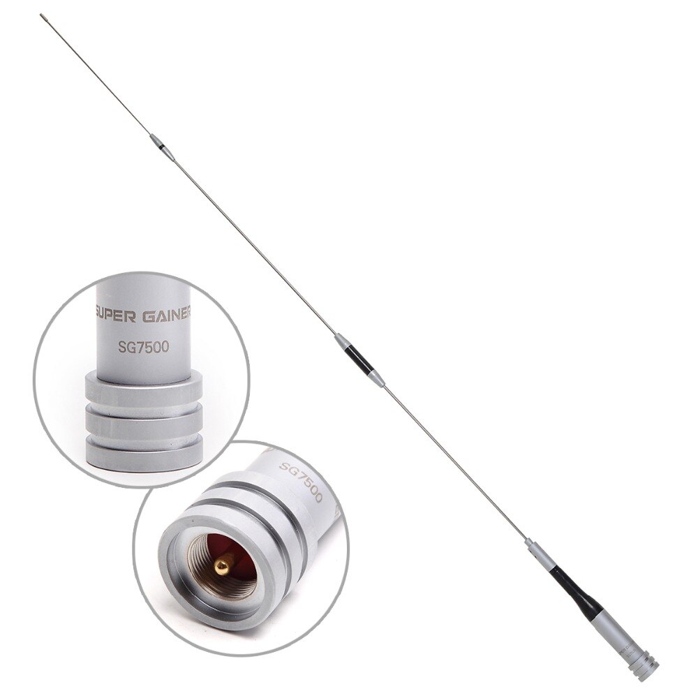 Diamond SG-7500 Dual Band UHF/VHF 144/430MHz Stainless Steel 150W 3.5/6.0dBi Gain Antenna SG7500 ...