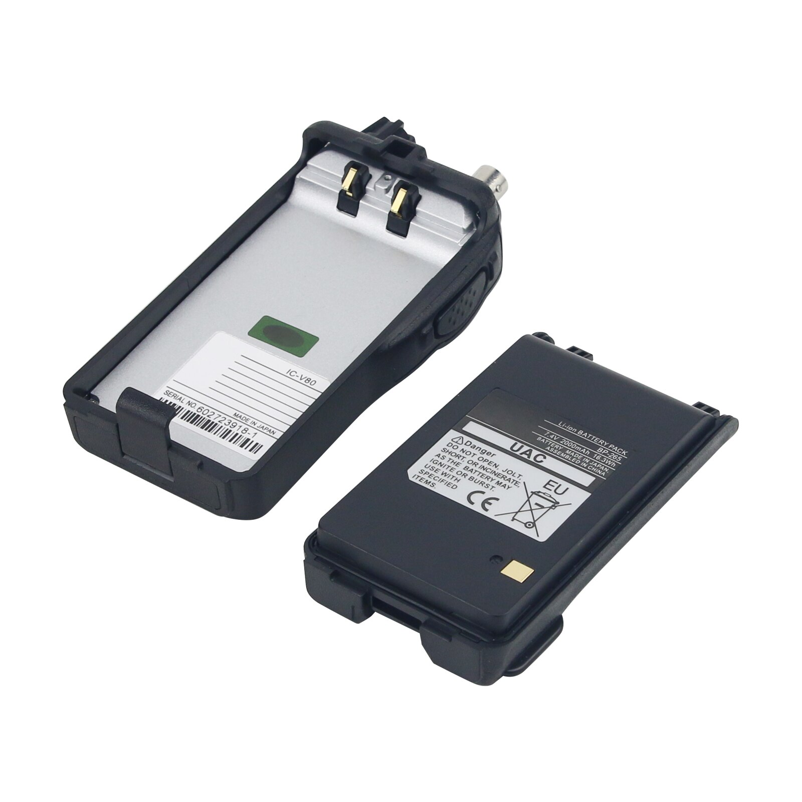 ICOM IC-V80E VHF Transceiver Marine Transceiver Walkie Talkie 8W 10KM ...