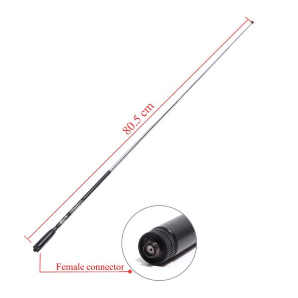 Harvest SRH789 SMA-Female/SMA-Male/BNC 95-1100MHz Foldable Wide Band ...