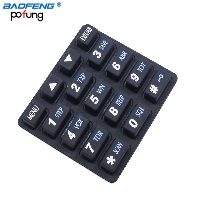 Original Baofeng Walkie Taklie UV-82 Numeric Keypad Keyboard For Pofung ...
