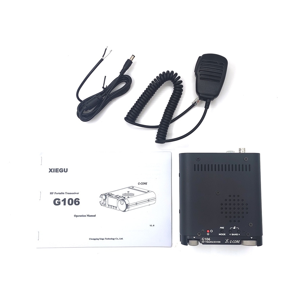 Original G106 XIEGU G106C HF Portable Transceiver SDR 5W SSB/CW/AM ...