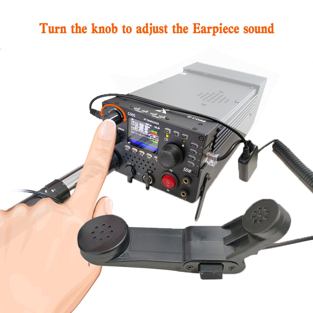 XIEGU G90 G90S Handheld Microphone Short Wave HF Transceiver Emergency ...