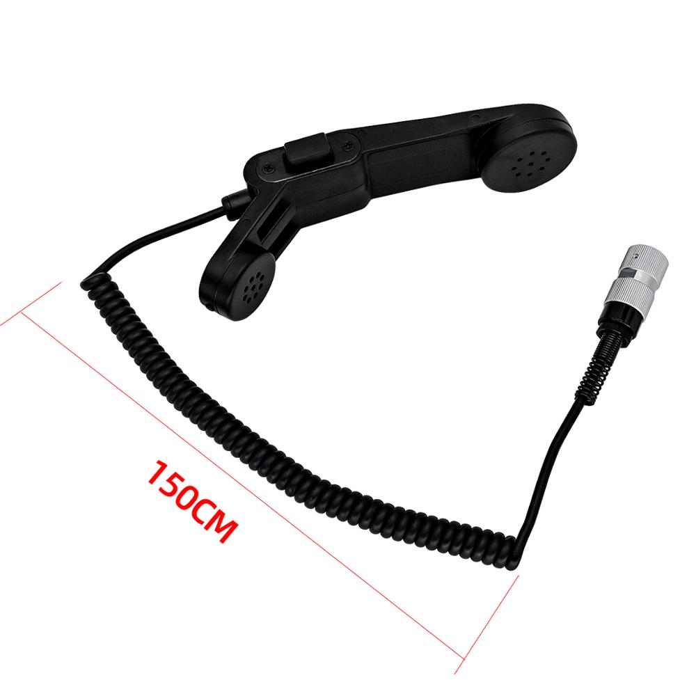 H250 handheld speaker microphone 6 pin PTT PRC PTT for tactical AN ...