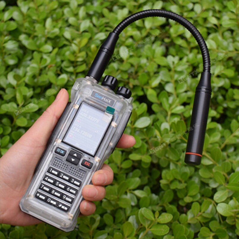 SENHAIX GT-12 FM AM UHF VHF Multi Band Handheld Radios 10W DTMF Walkie ...