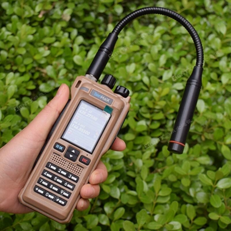 SENHAIX GT-12 FM AM UHF VHF Multi Band Handheld Radios 10W DTMF Walkie ...