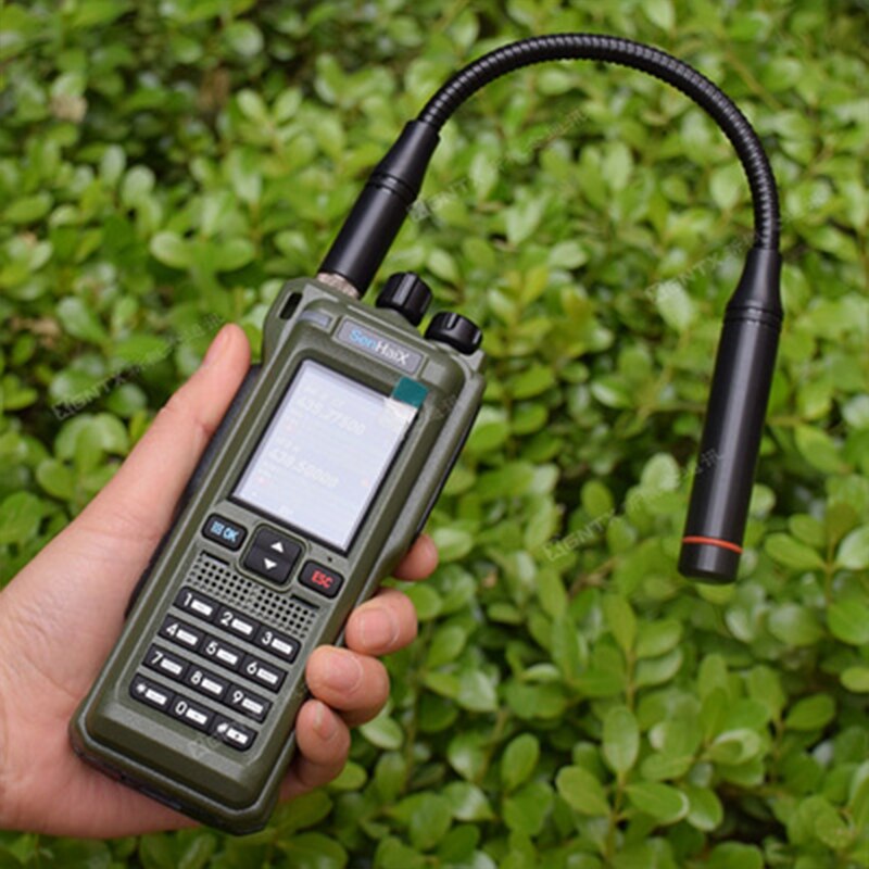 SENHAIX GT-12 FM AM UHF VHF Multi Band Handheld Radios 10W DTMF Walkie ...