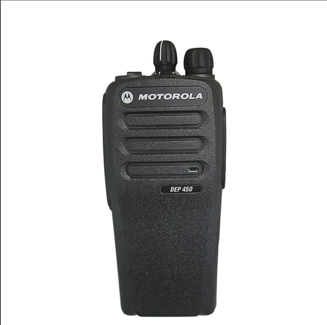 Motorola DEP450 UHF 403-470MHz VHF 136-174 Mhz Digital Two Way Radio ...