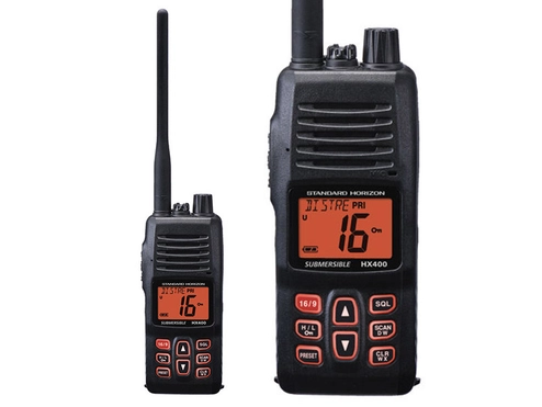Standard Horizon HX400IS Handheld VHF Marine Submersible Two way Radio
